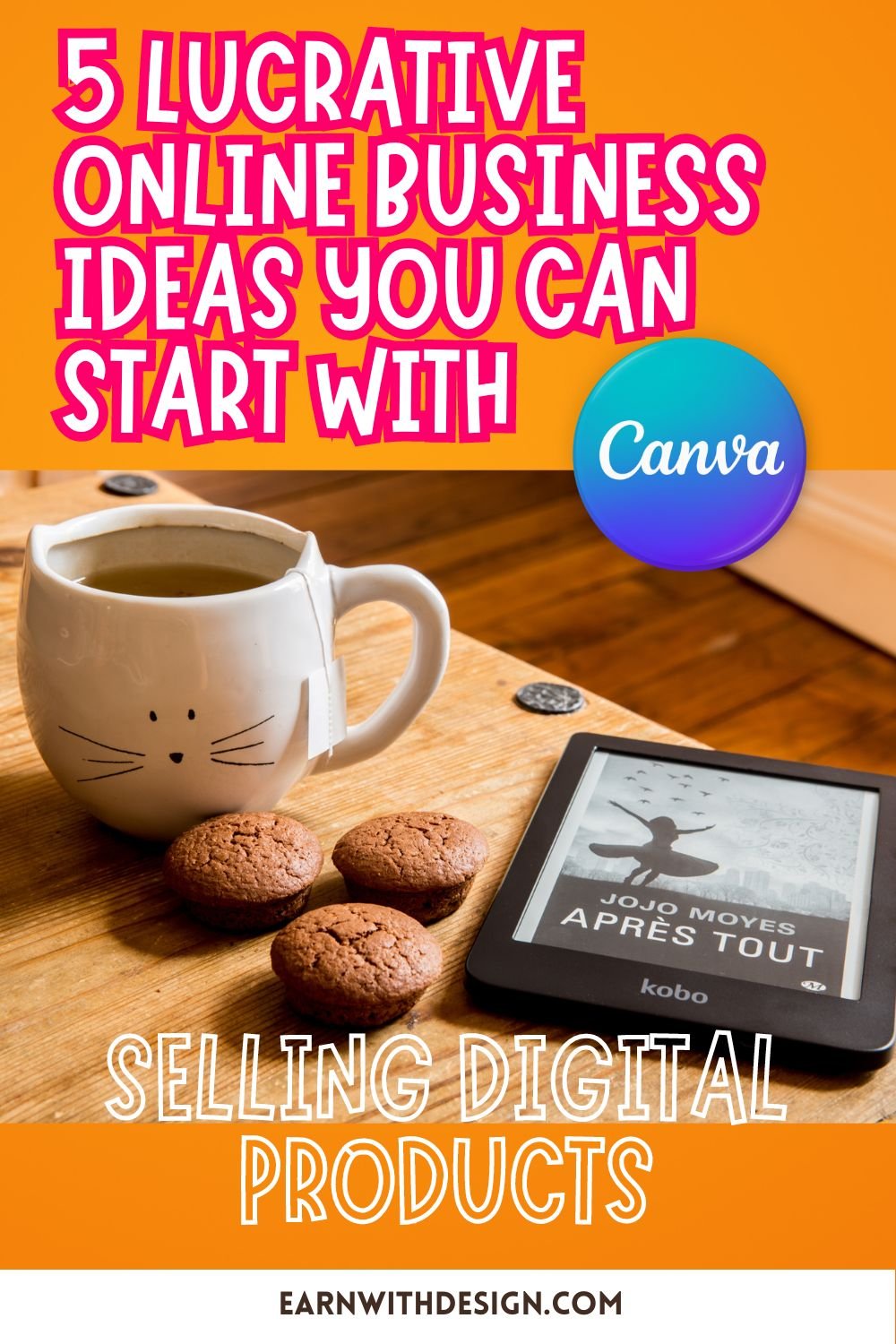 5 Profitable Online Business Ideas with Canva for Beginners