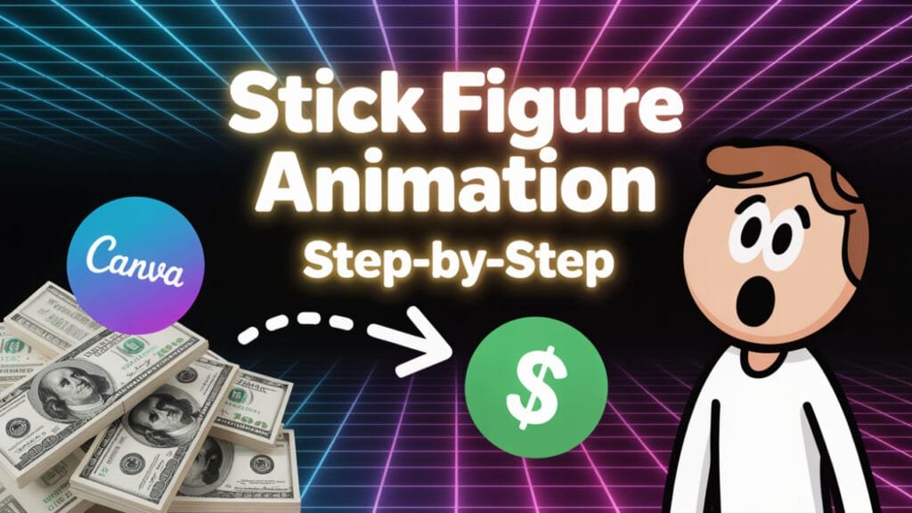 Canva Stick Figure Animation Tutorial Step-by-step Guide